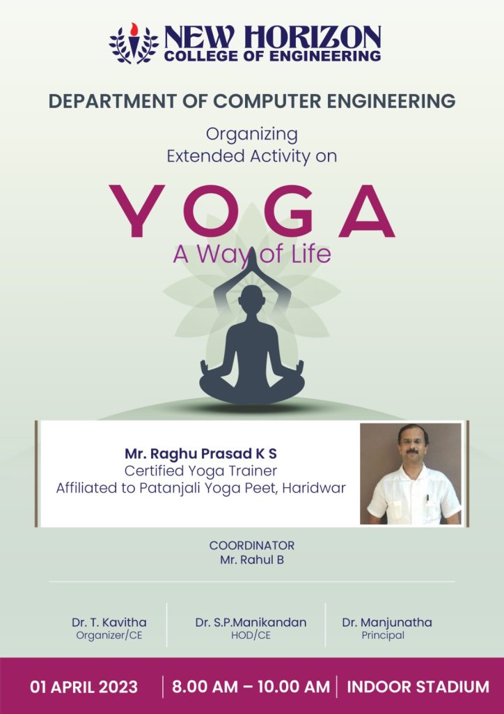 Yoga A Way of Life - Computer Engineering