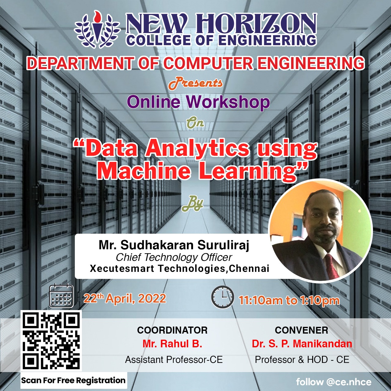 Expert Talk on Data Analytics with ML | Computer Engineering NHCE